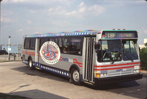 WMATA Metro Bus Flixible Bus Kodachrome Original Kodak slide | eBay