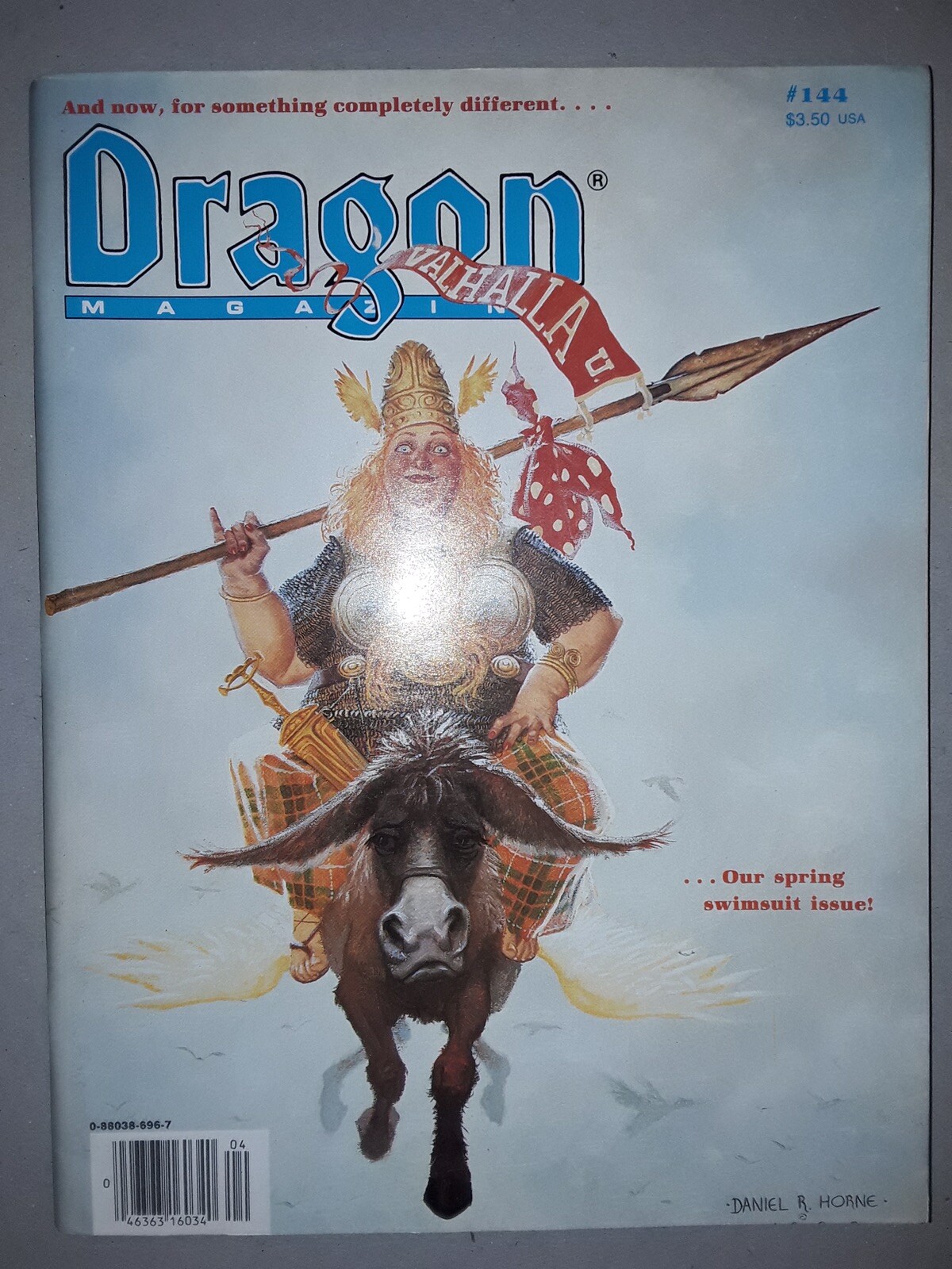 Dragon Magazine # 144 TSR / Wizards of the Coast April Fools Issue! | eBay
