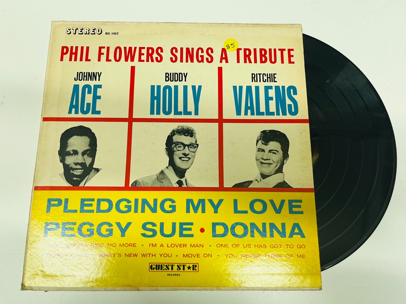 Phil Flowers Sings A Tribute to Johnny Ace Buddy Holly & Ritchie Valens ...