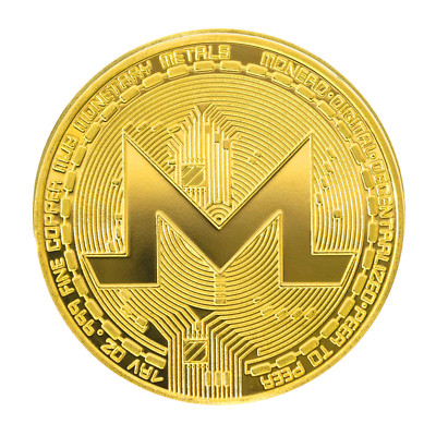 Monero | XMR Physical Crypto Coin Novelty Souvenir Token Gold Color | eBay