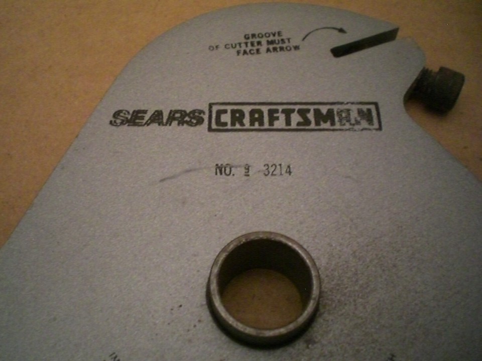 Craftsman 9-3214 Radial Arm Saw Molding Head with 4 Sets of Cutters | eBay