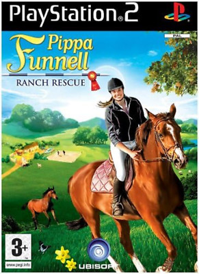 Pippa Funnell Ranch Rescue PS2 PlayStation 2 Video Game Mint pipa ...