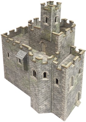 PO294 Metcalfe OO/H0 Castle Hall Kit 5060157222941 | eBay UK