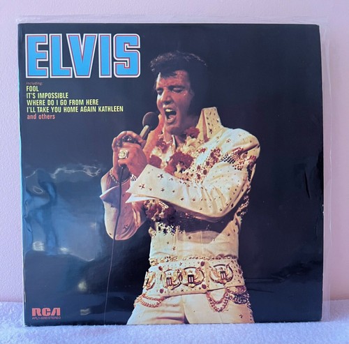 ELVIS, Fool Album, Mint- Copy,1973 RCA APL 1-0283, Org. Inner Sleeve ...