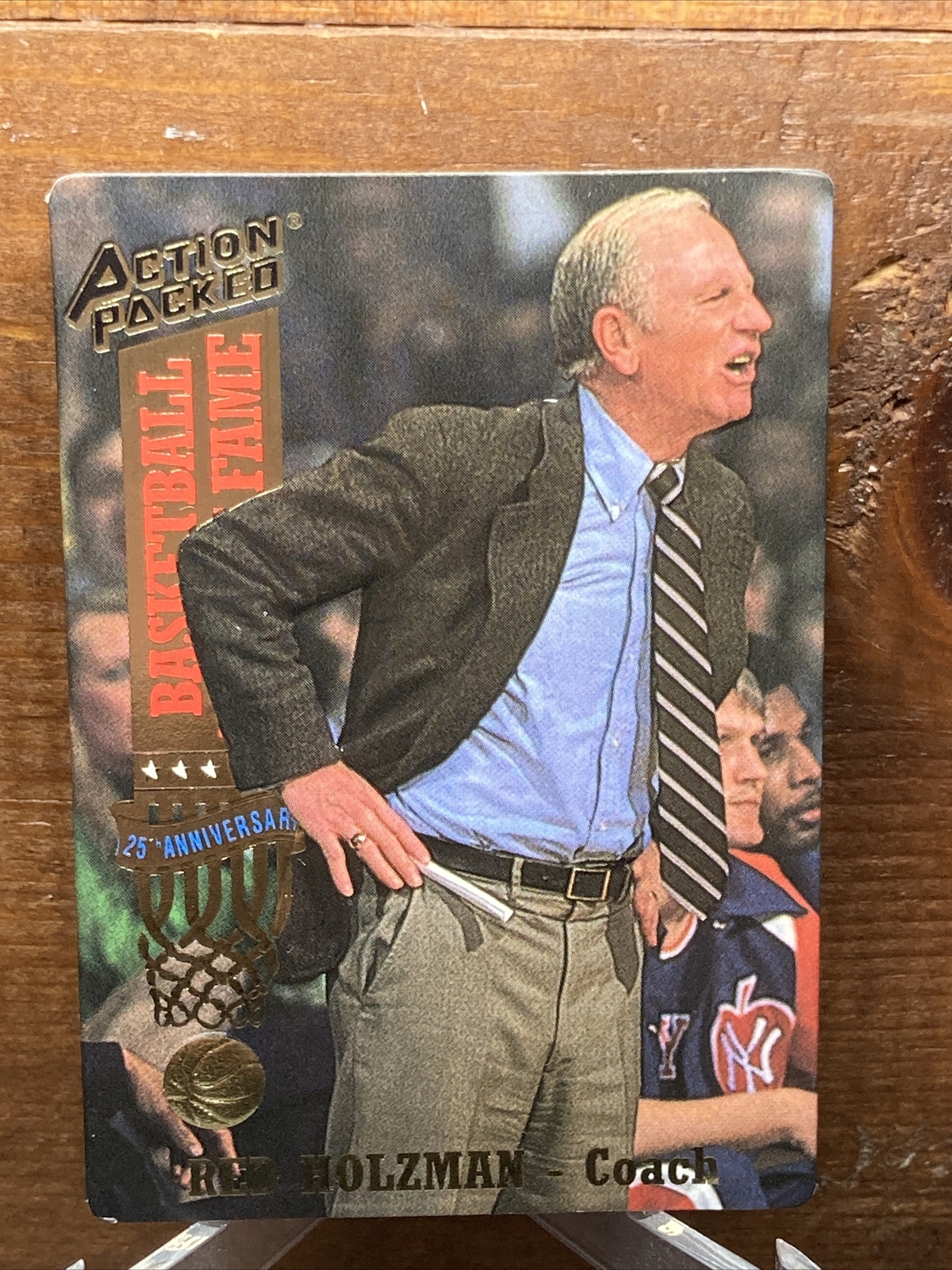 1993 Action Packed Hall of Fame #13 Red Holzman CO | eBay