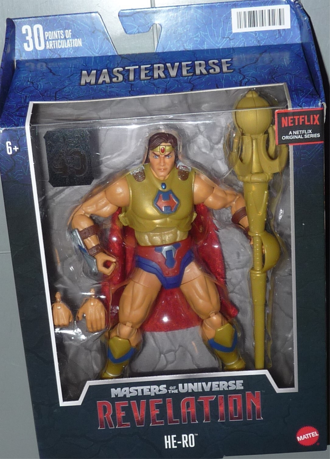 HE-RO Masterverse Wave 6 Masters of the Universe Revelation Figure ...
