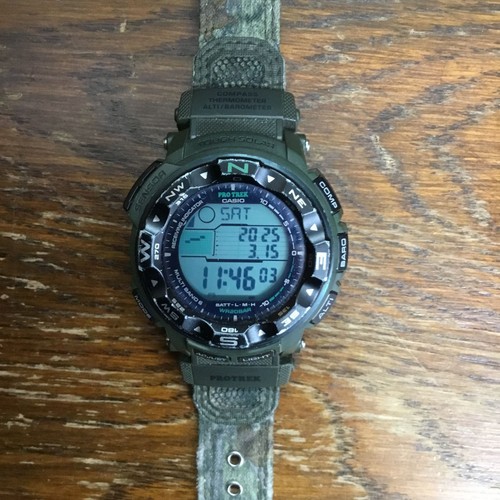 [ Excellent ] Casio Protrek PRW-2500B Triple Sensor Tough Solar Watch ...
