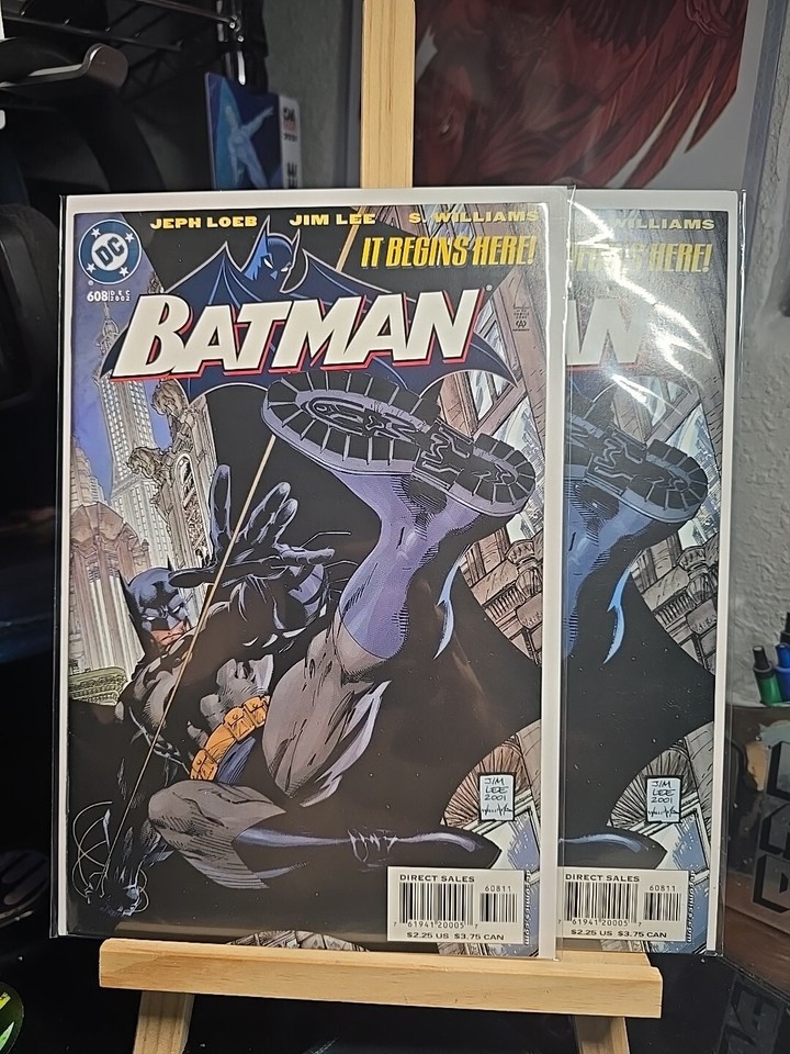 BATMAN HUSH 608-619 COVERS & ART JIM LEE SCOTT WILLIAMS ALEX SINCLAIR ...