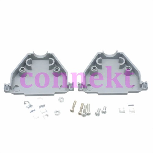 4pcs Plastic Backshell Shell Cover Hood D-SUB for Data Cable HD37 DB37 ...