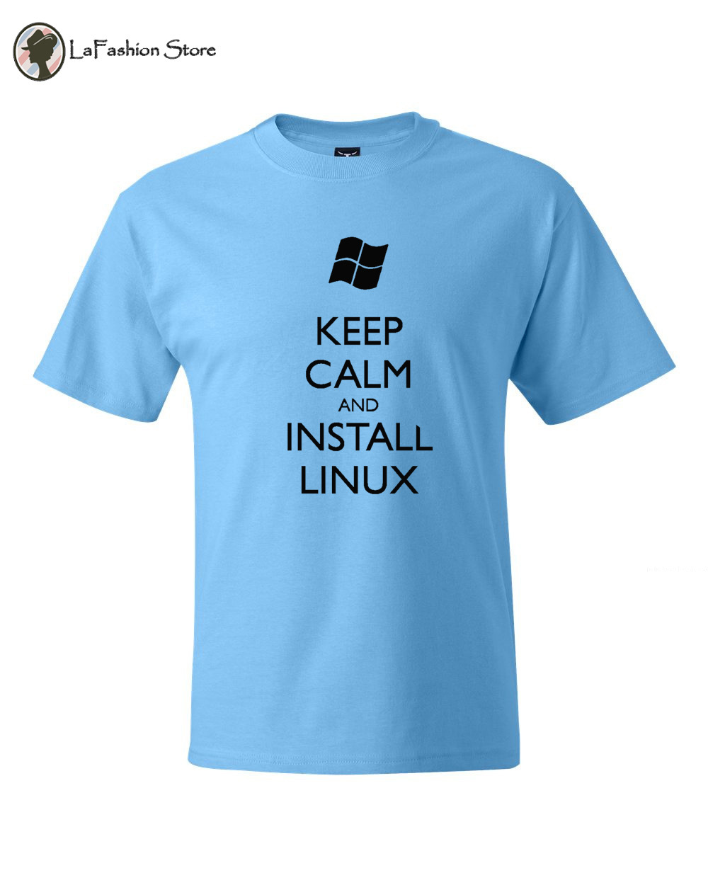 Keep Calm and Install Linux Computer geek Tshirts | eBay