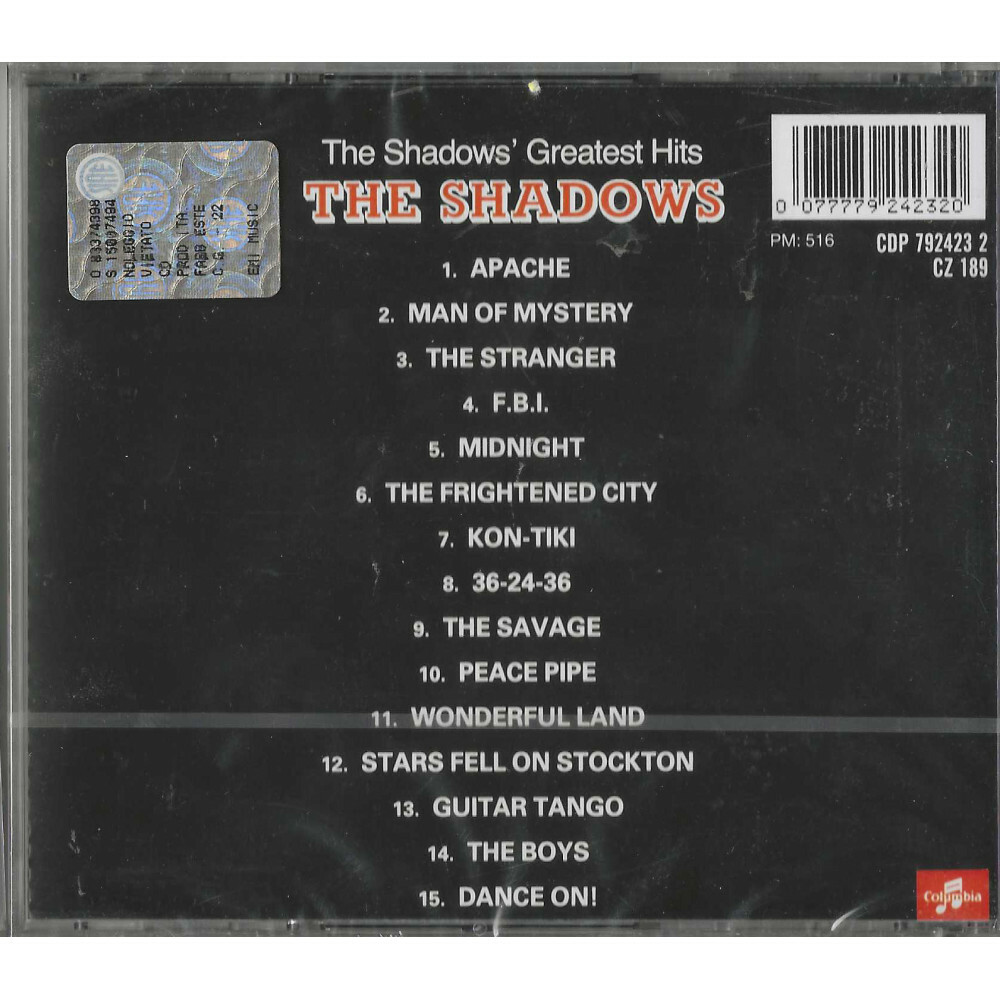 Greatest Hits by Shadows (CD, 2005) for sale online | eBay