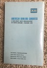 ABC Bowling Average Calculator Booklet 1962 Memorabilia American Bowl ...