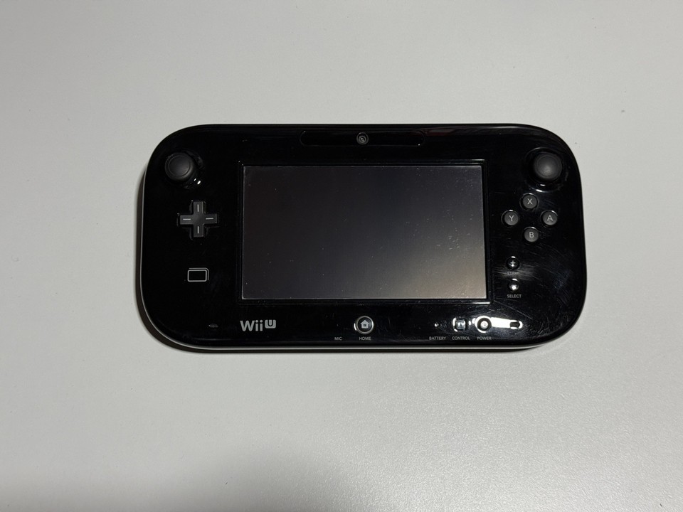 Nintendo Wii U Deluxe 32GB Handheld System Black With Box (Working ...