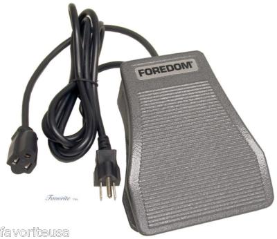 FOREDOM ELECTRONIC FOOT/SPEED CONTROL PEDAL C.SCT-1 FLEX SHAFT FOR SR ...