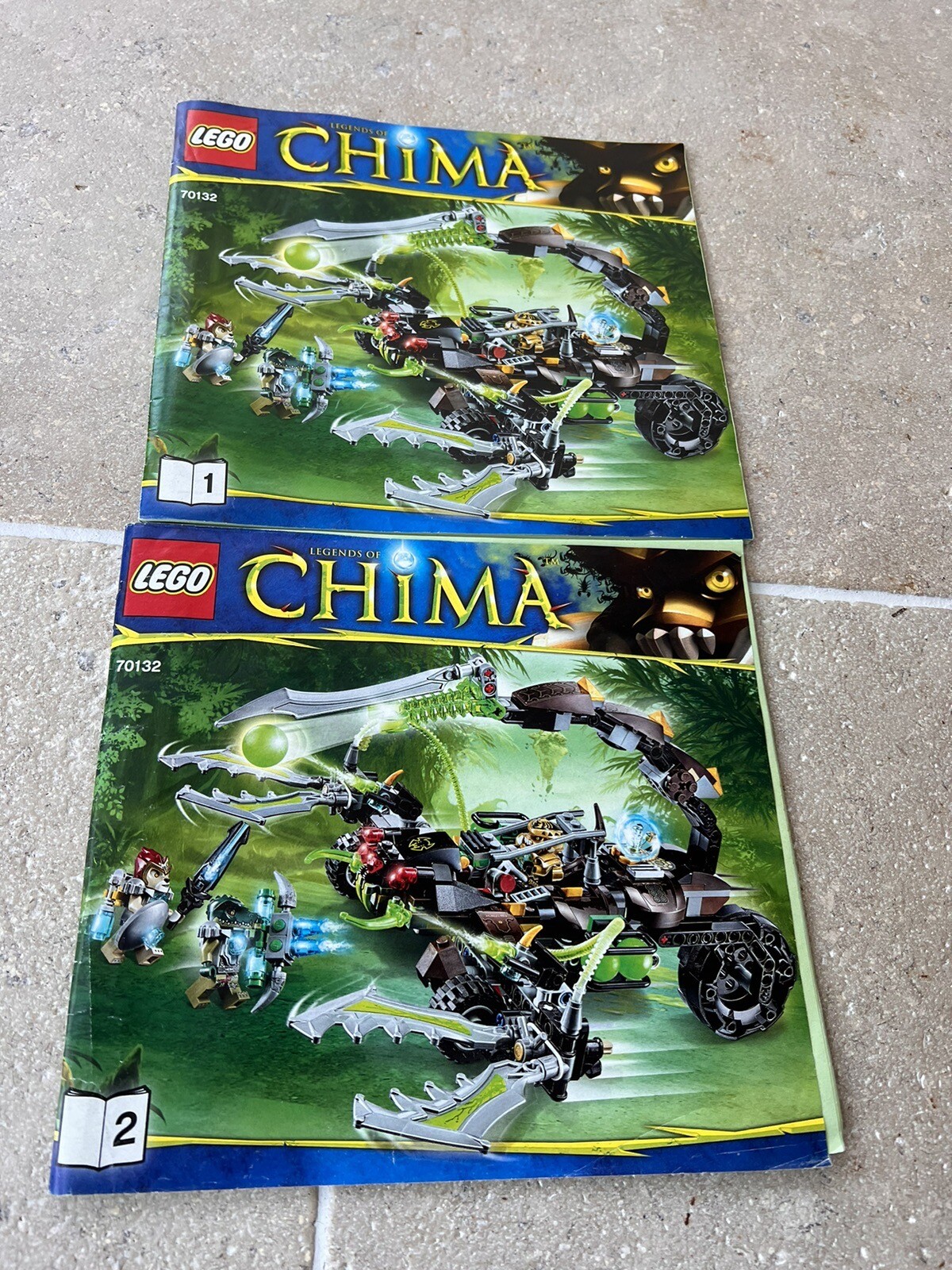 LEGO LEGENDS OF CHIMA Set Scorm's Scorpion Stinger 70132 With Box ...