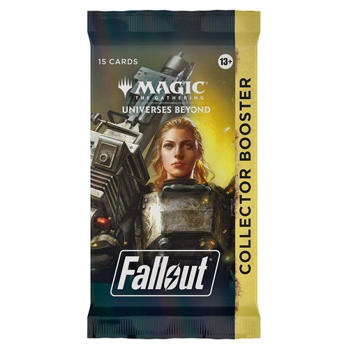 1 x Fallout Magic The Gathering MTG Sealed Collector Booster Pack ...