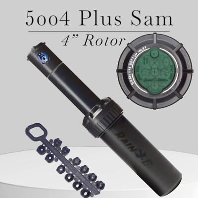 Rain Bird 5000+ Series Rotor Sprinkler Head 5004+PC SAM Professional W ...