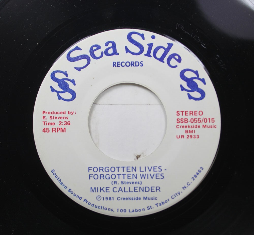 Country NM 45 Mike Callender - Soldier Of 'Nam / Forgotten Lives ...