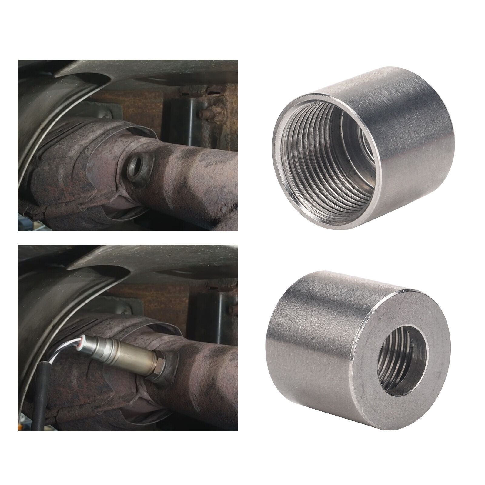 22mm x 1.5 Diesel PM Particulate Soot Sensor Repair Fitting Weld Bung ...