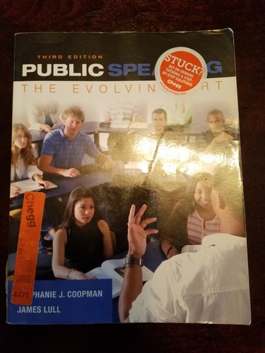 Public Speaking : The Evolving Art by Stephanie J. Coopman and James ...