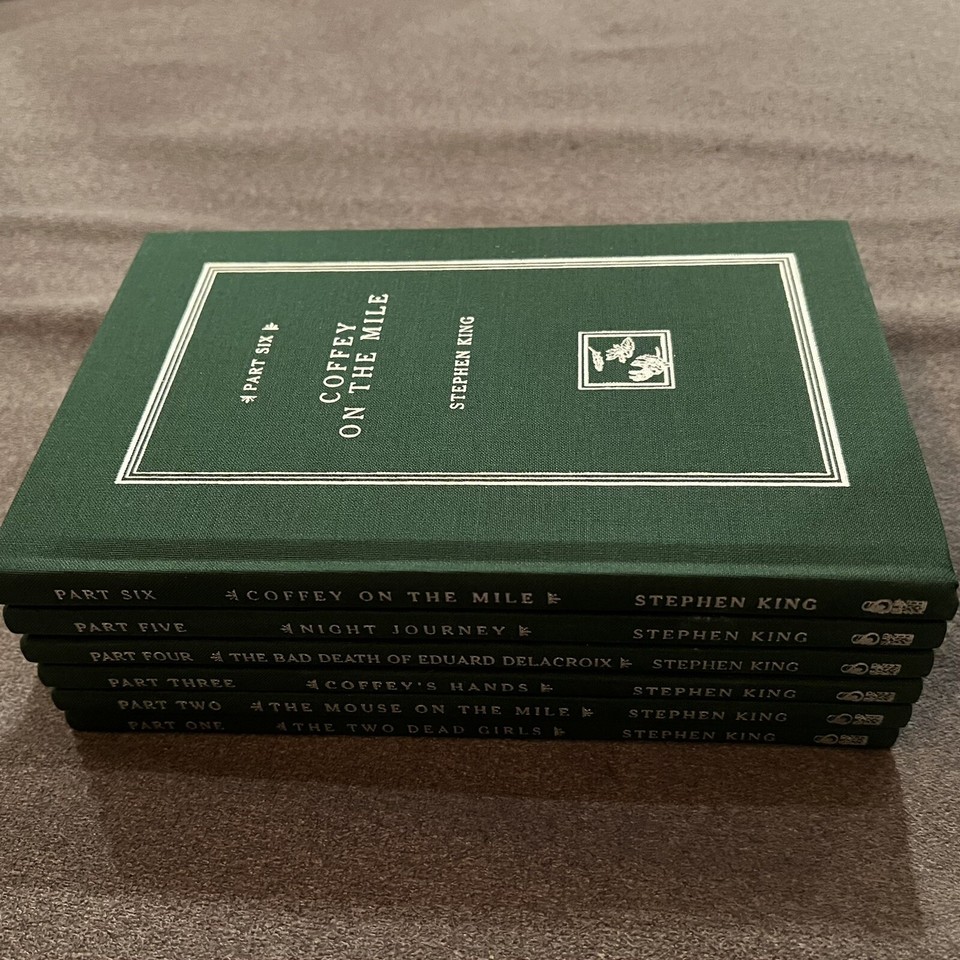 The Green Mile, Stephen King, 2006, Subterranean Press, HC Gift Edition ...