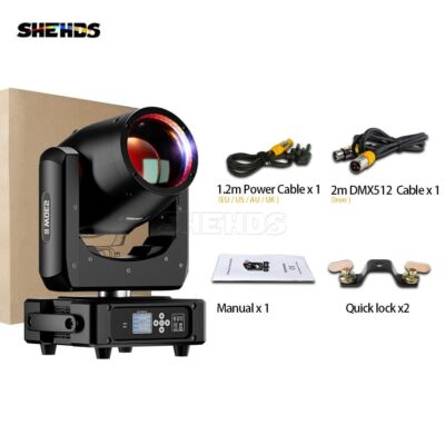 SHEHDS NEW Version Sharpy 230W Beam Moving Head Lighting Rainbow Frost ...