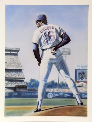 Jack Lane, The Sign (New York Mets Dwight Gooden), Offset Lithograph ...