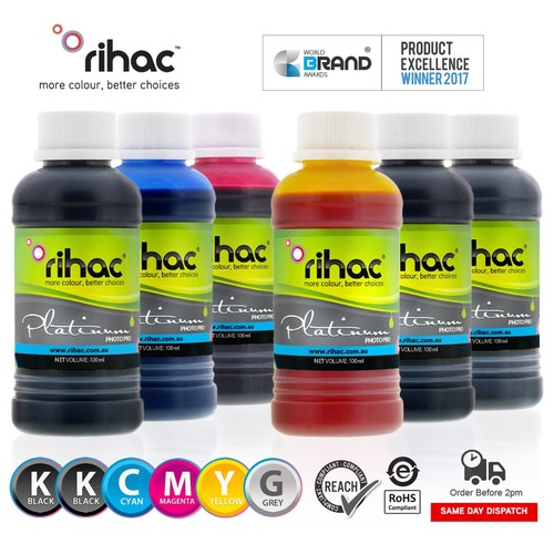 RIHAC Refill ink suits Canon MP980 MG6150 PGI-520 PGI-525 CLI-526 CLI ...