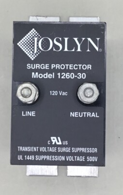 Joslyn Electronic Systems 1260-30 Transient Voltage Surge Suppressor ...