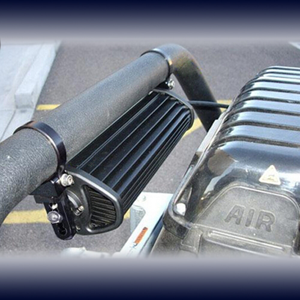 2PCS 2inch Roof Rack Bull Bar Clamp Nudge Bar Mounting Bracket LED ...