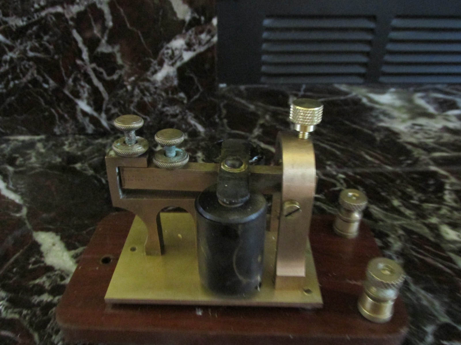 GREAT LOOKING BUNNELL TELEGRAPH SOUNDER key telegraphy code | eBay