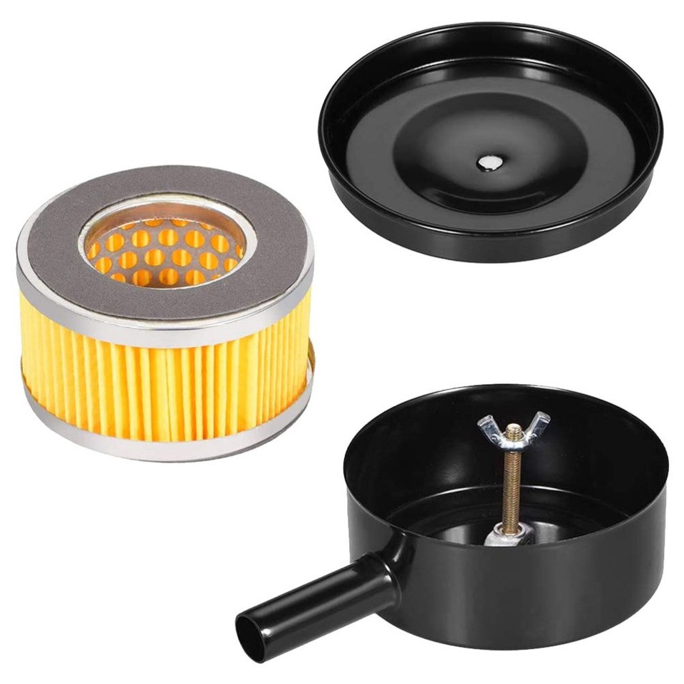 2 Pcs Air Compressor Muffler Intake Filter Noise Compressors Filters | eBay