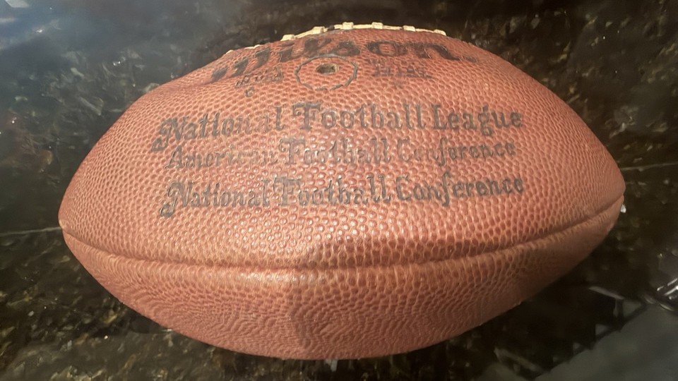 Wilson Official NFL Pete Rozelle Era Football Ball-Needs Air-Leather ...