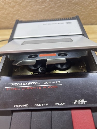 Vintage Realistic SCP-1B Stereo Cassette Player *read* | eBay