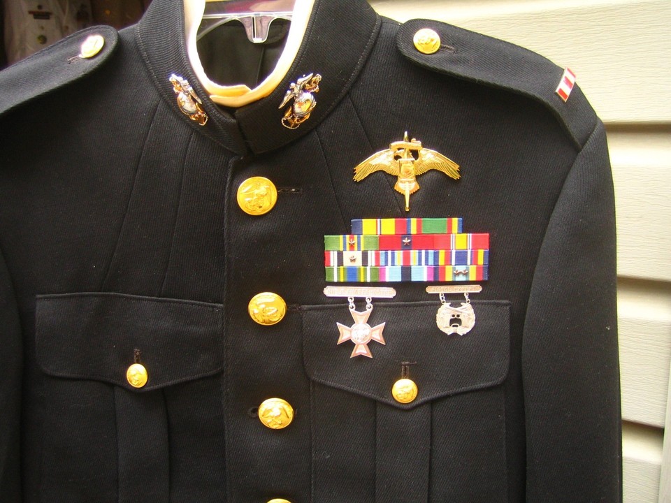 US Marine Warrant Officers Dress Blues - MARSOC | eBay