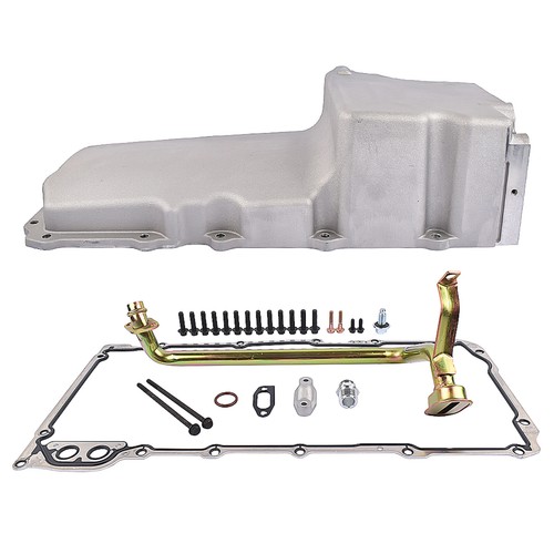 For LS Swap Retrofit Aluminum Oil Pan LS1 LS2 LS3 LS6 Rear Sump, Pick ...