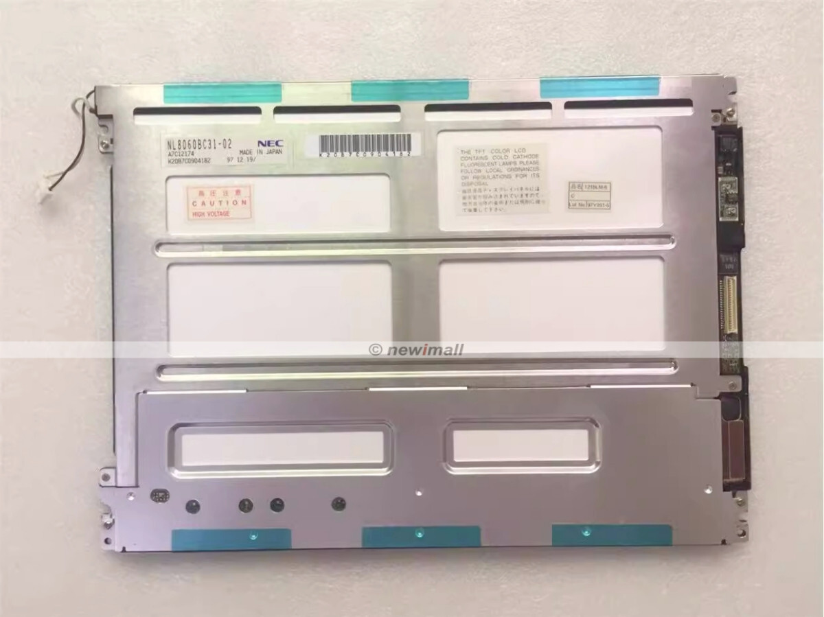 12.1" inch NL8060BC31-02 LCD Screen Display Panel for NEC 90 Days ...