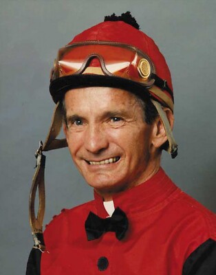 BILL SHOEMAKER 8X10 PHOTO HORSE RACING PICTURE JOCKEY COLOR CLOSE UP | eBay