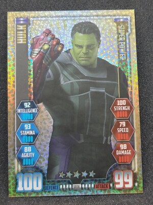 2021 Topps Marvel Hero Attax India Exclusive TCG Hulk Gold Foil #SP24 ...
