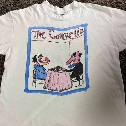 Super Rare 90s THE CONNELLS Vintage Band T-Shirt Made in USA Single ...
