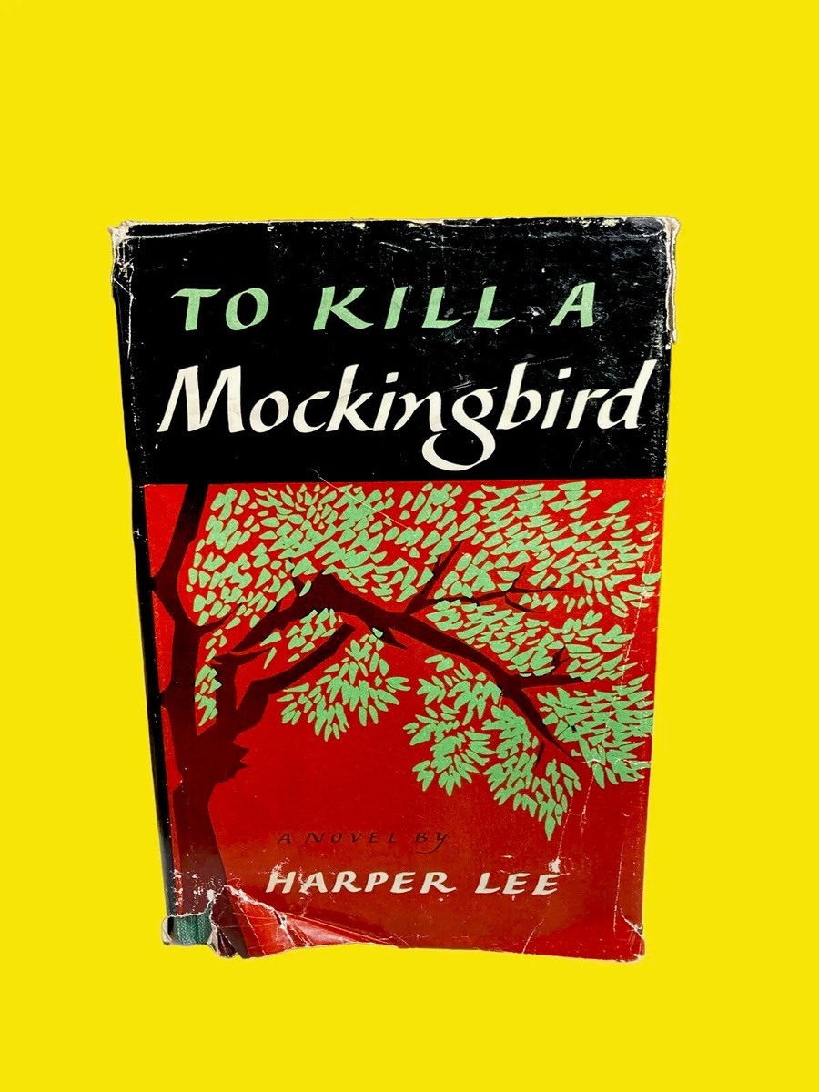 To Kill A Mockingbird Book Cover First Edition TO KILL A MOCKINGBIRD