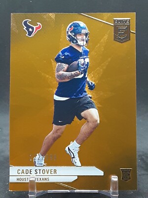 CADE STOVAR 2024 ELITE ORANGE ROOKIE #222/399 TEXANS OHIO STATE ...