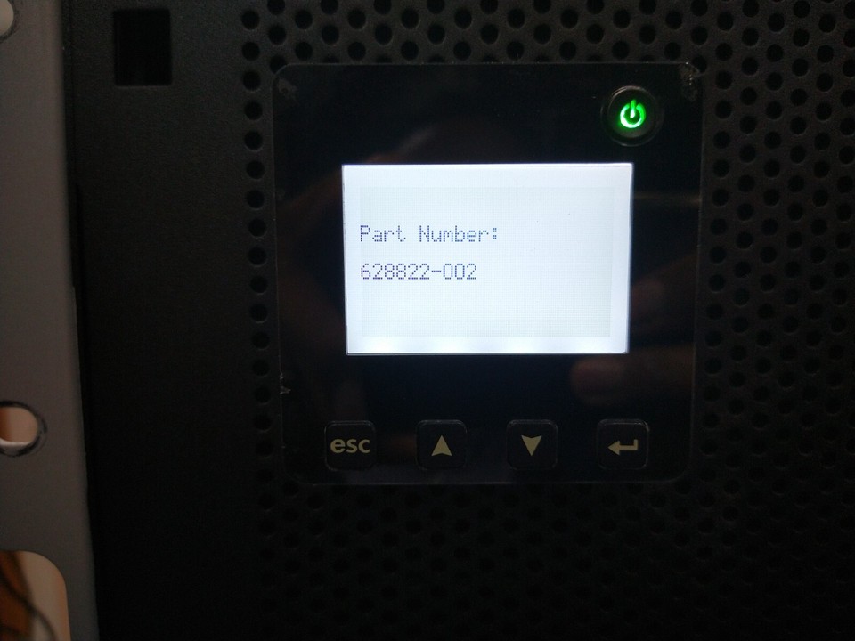 HP R7000 INTL UPS 6500VA 6500W AF463A 638832-001 628822-002 HSTNR-U021 ...