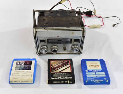 1967 Chevrolet Chevelle Eight Track Player WORKING With Tapes | eBay