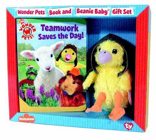 Wonder Pets! Ser.: Teamwork Saves the Day! : Book and Beanie Baby Gift ...
