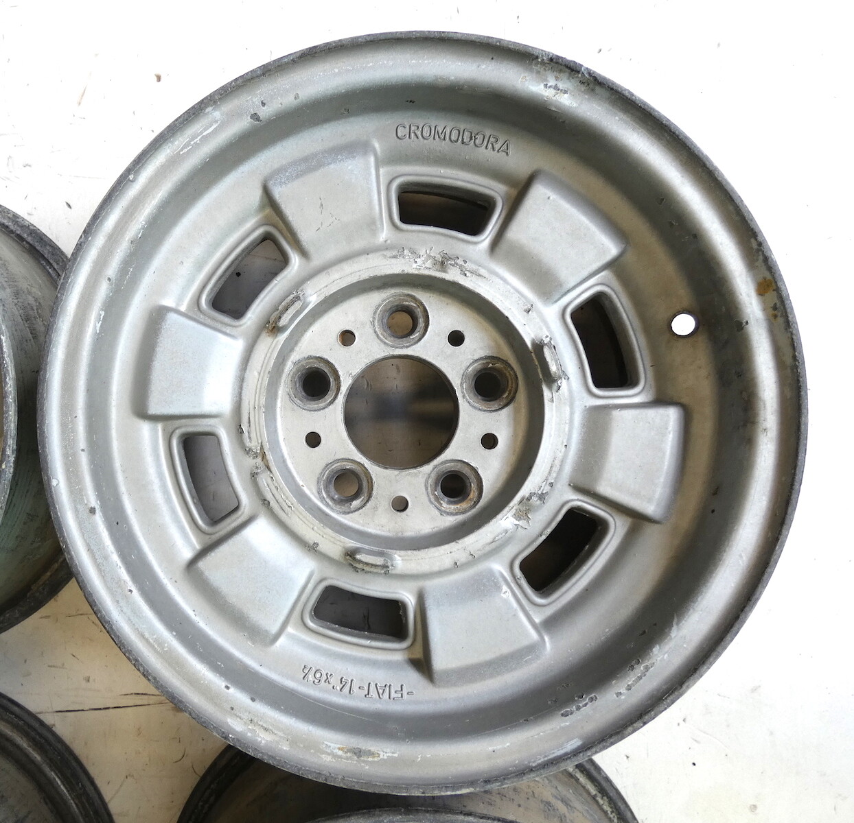 Fiat 130 4x aluminum alloy wheels 14x6.5 Cromodora 130B100 | eBay UK