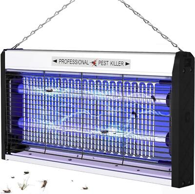 40W Electric Insect Killer UV Tube Mosquito Fly Bug Zapper Pest Trap ...