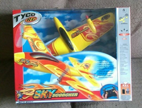 RARE "tyco RC Sky Scorcher" Aeroplane for sale online | eBay