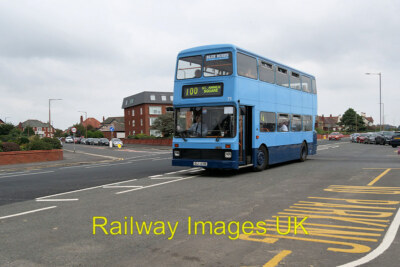 Bus Photo - Fylde Blue Bus at Fairhaven c2019 | eBay UK
