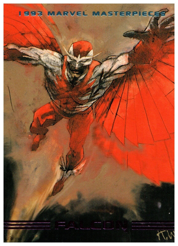 Falcon #81 1993 SkyBox Marvel Masterpieces Stan Lee | eBay